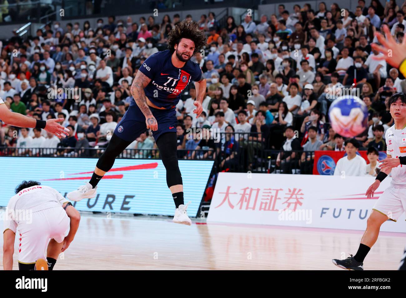 Ariake Arena Tokyo, Japan. 2nd Aug, 2023. Elohim Prandi (PSG), AUGUST 2 ...