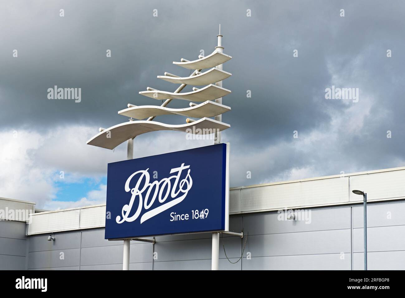 Boots store logo hi-res stock photography and images - Alamy