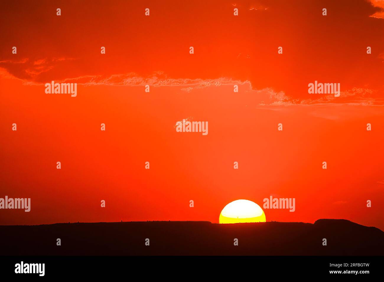 The most glorious sunset ever Stock Photo - Alamy
