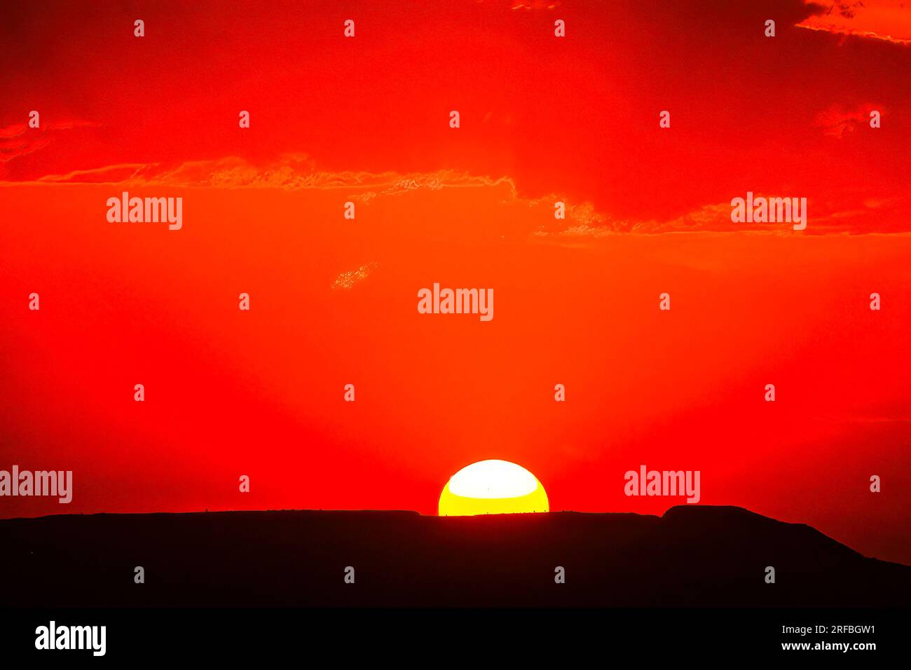 The most glorious sunset ever Stock Photo - Alamy