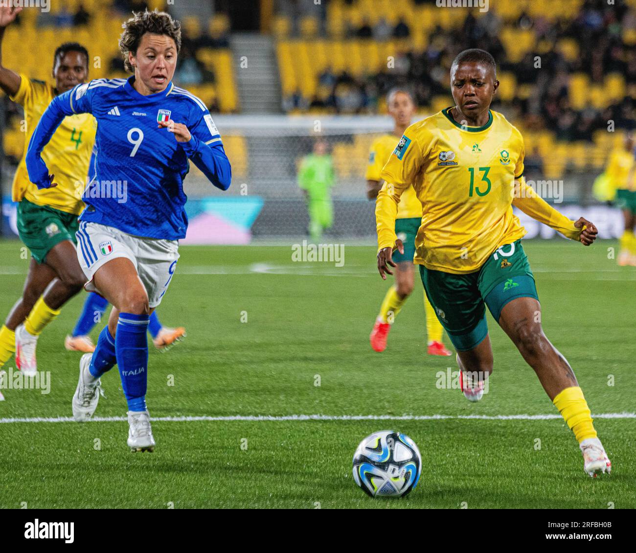 Wellington, Wellington, New Zealand. 2nd August, 2023. Bambanani Mbane ...