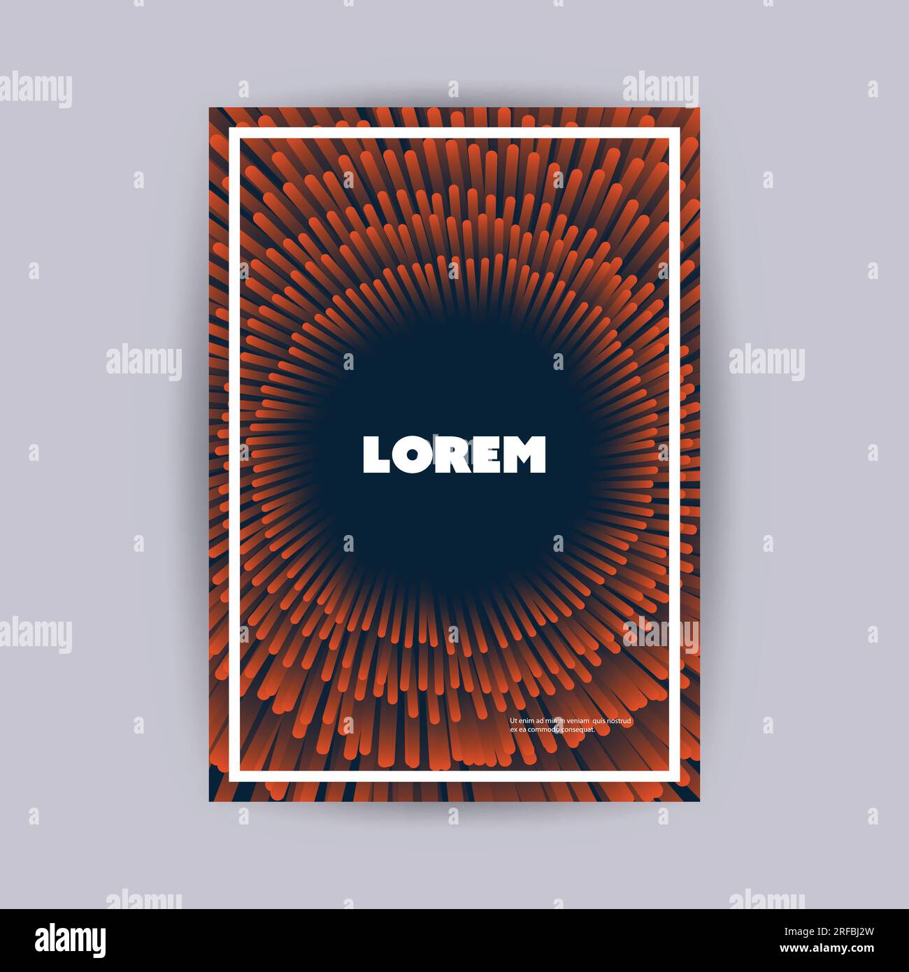 Colorful Modern Style Flyer Design with 3D Geometric Pattern Background ...