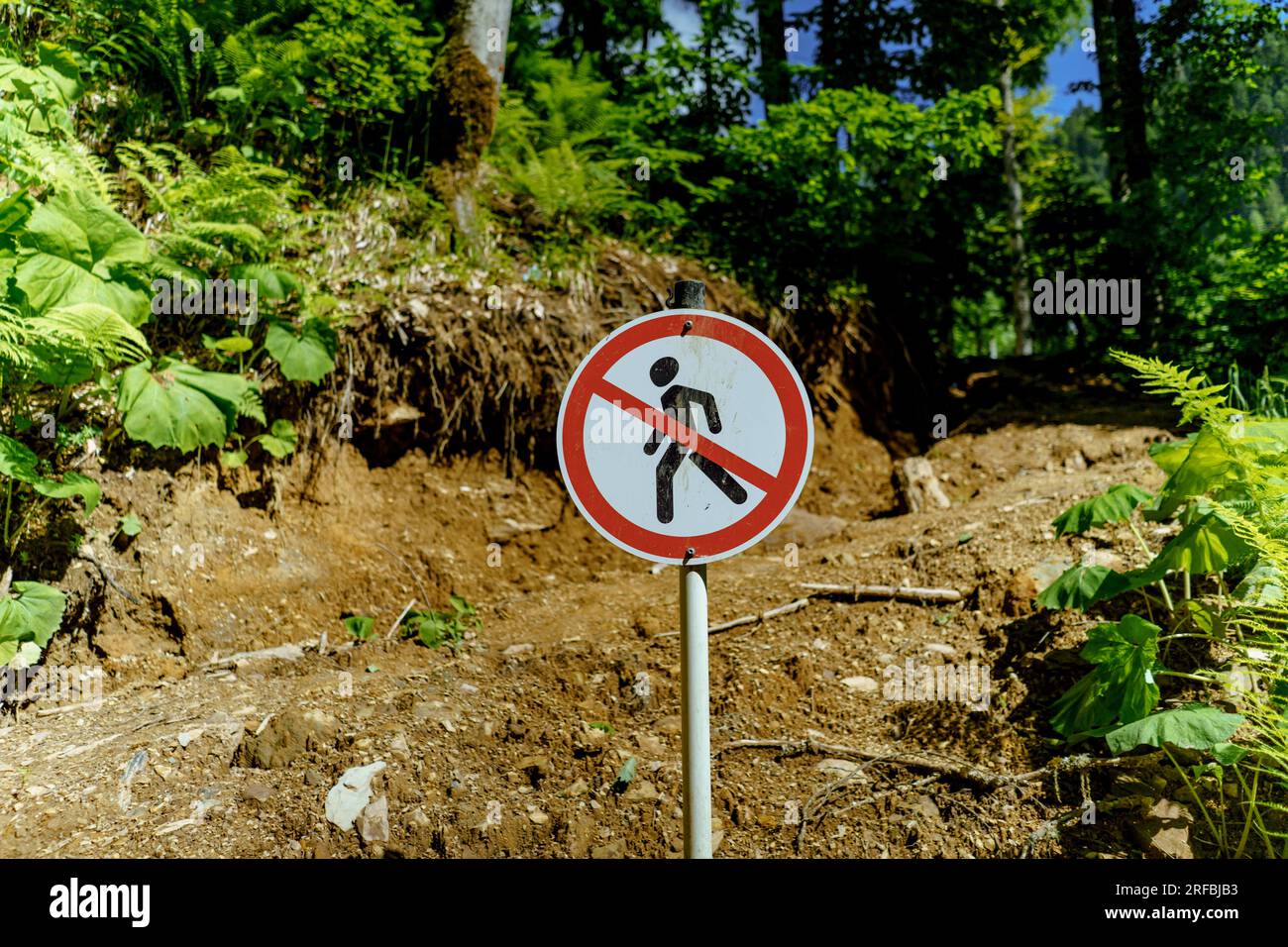 Forbidden information sign hi-res stock photography and images - Alamy