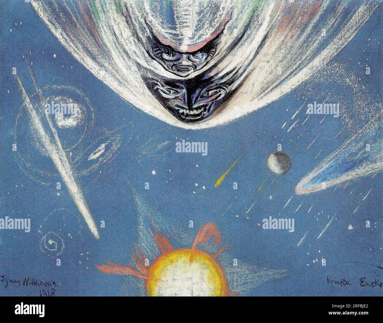 Comet encke hi-res stock photography and images - Alamy
