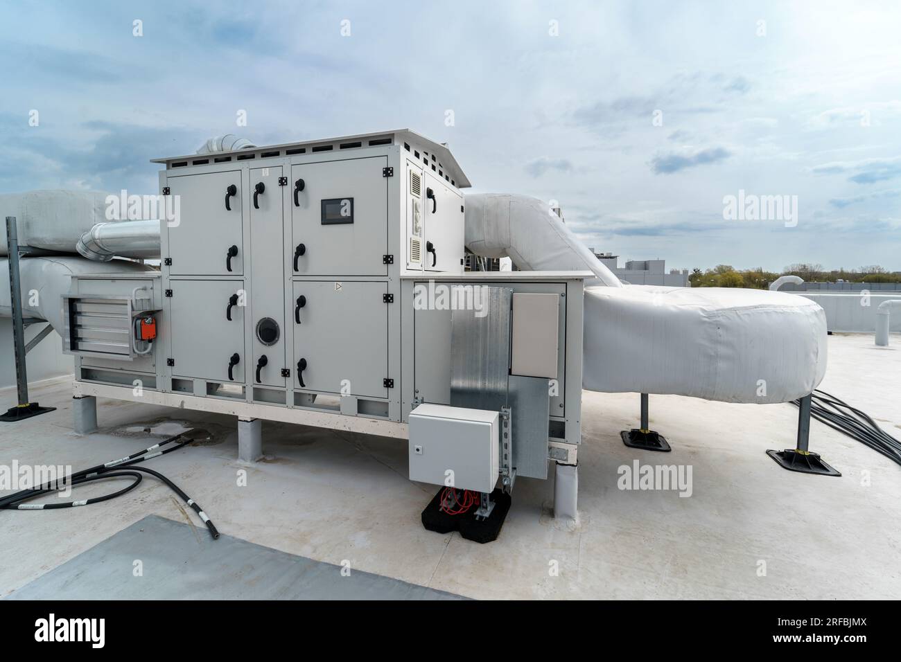 Multizone air conditioning and ventilation system Stock Photo - Alamy