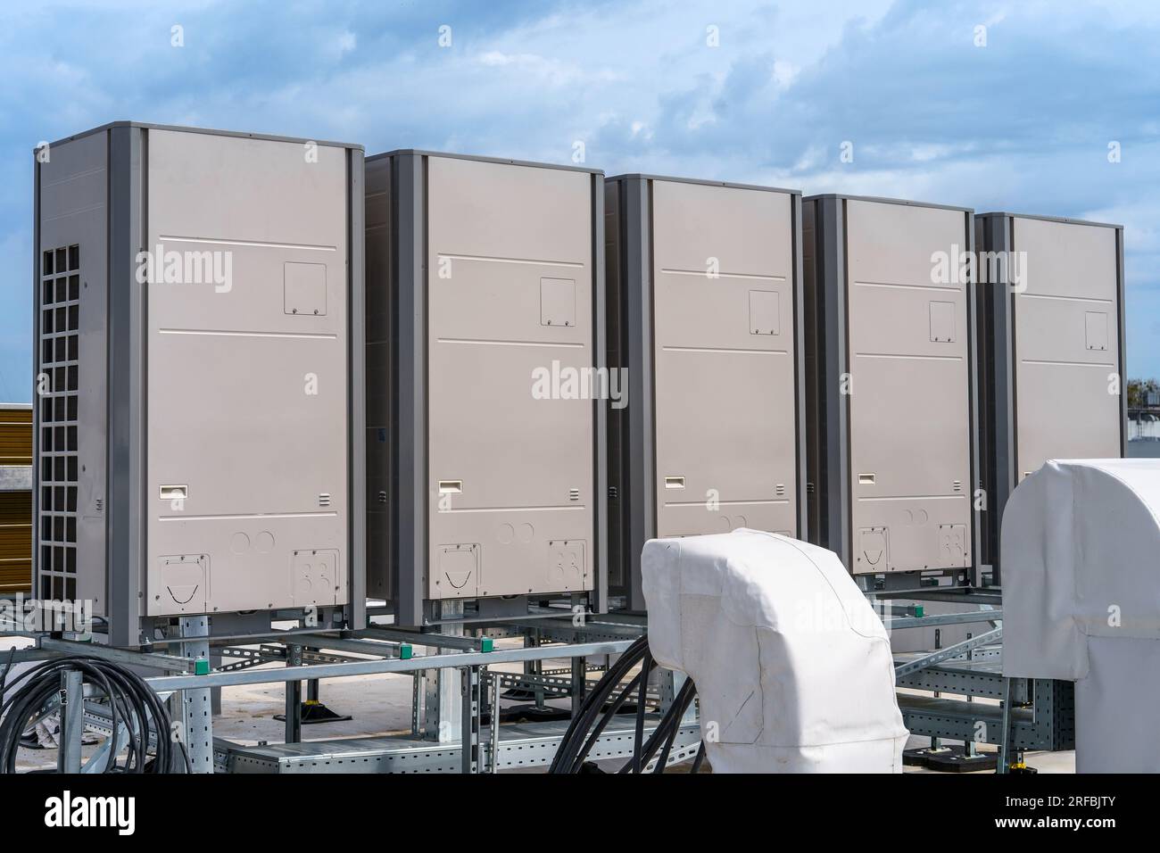 Multizone air conditioning and ventilation system Stock Photo - Alamy