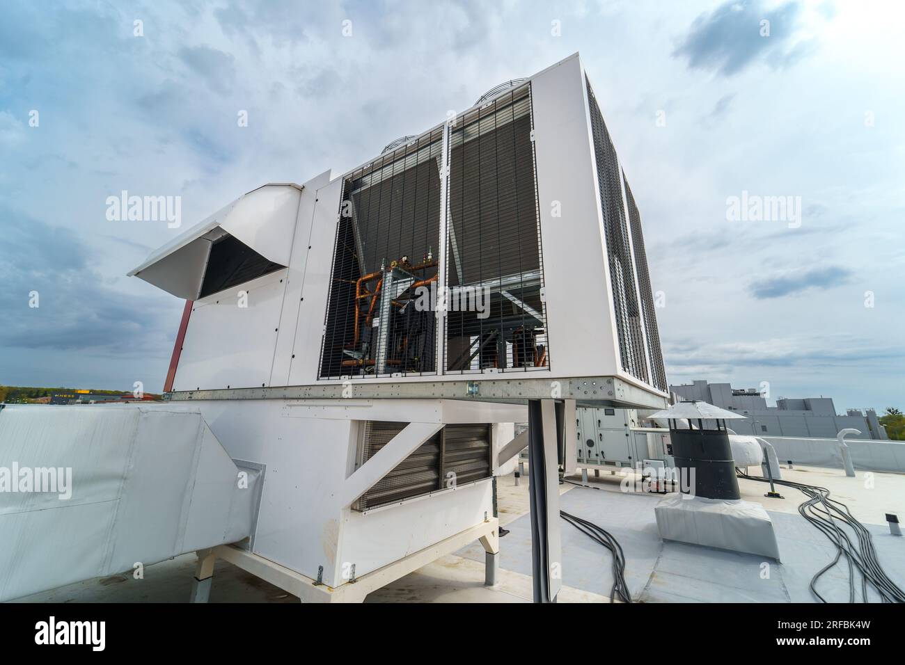 Multizone air conditioning and ventilation system Stock Photo - Alamy