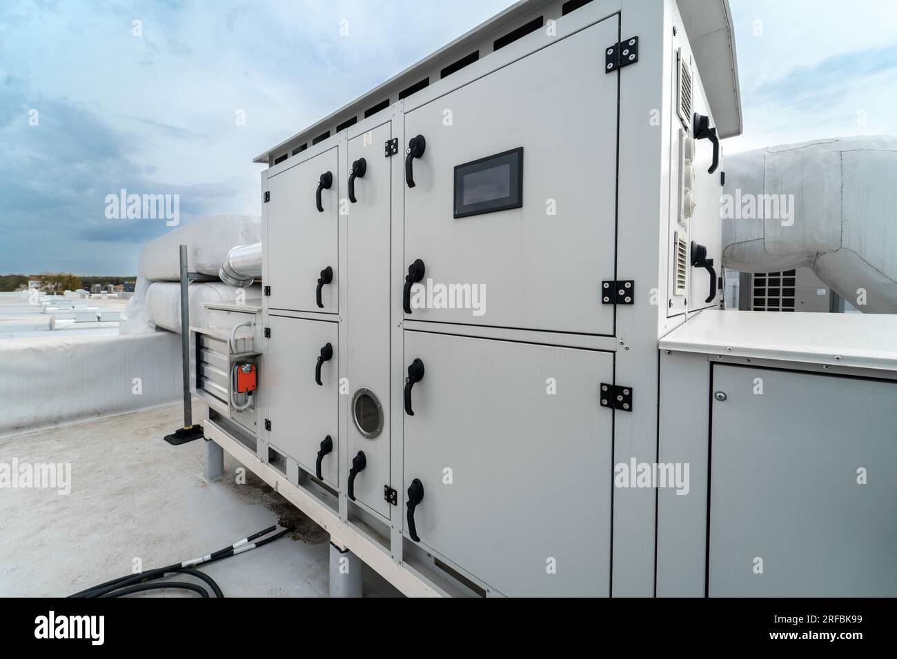 Multizone air conditioning and ventilation system Stock Photo - Alamy
