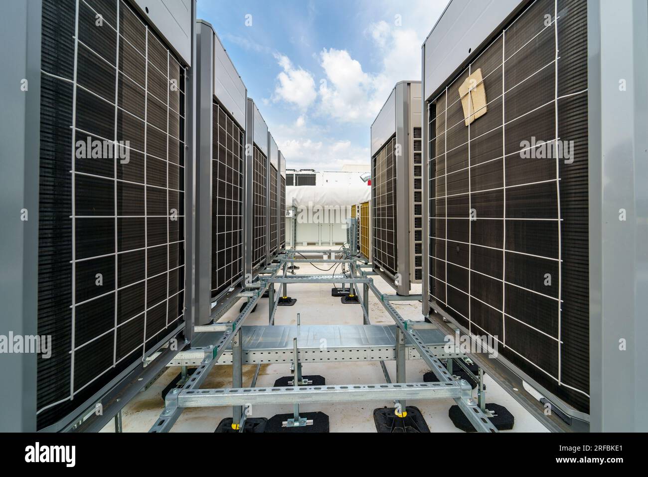 Multizone air conditioning and ventilation system Stock Photo - Alamy