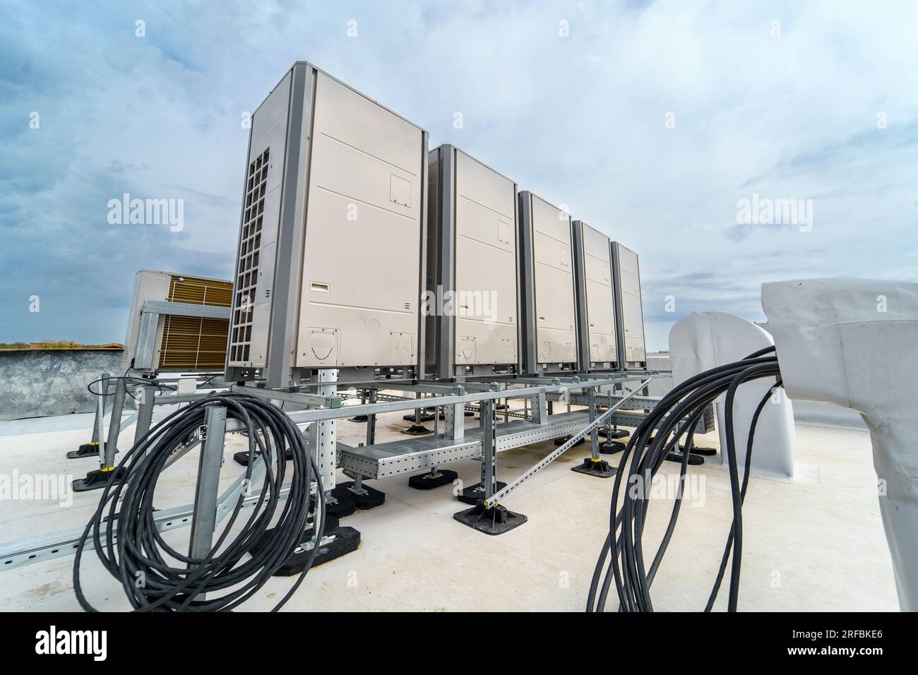 Multizone air conditioning and ventilation system Stock Photo - Alamy