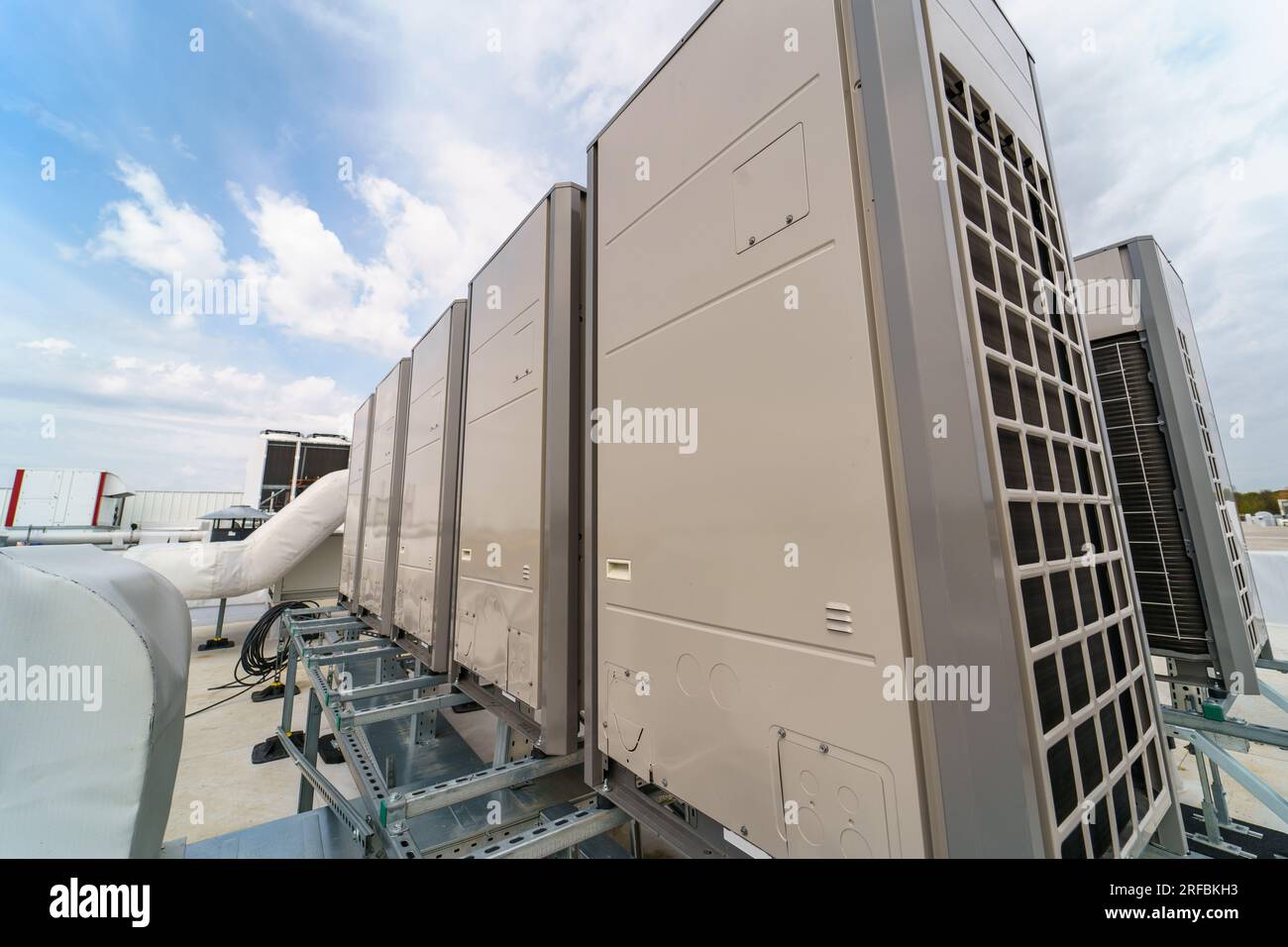 Multizone air conditioning and ventilation system Stock Photo - Alamy
