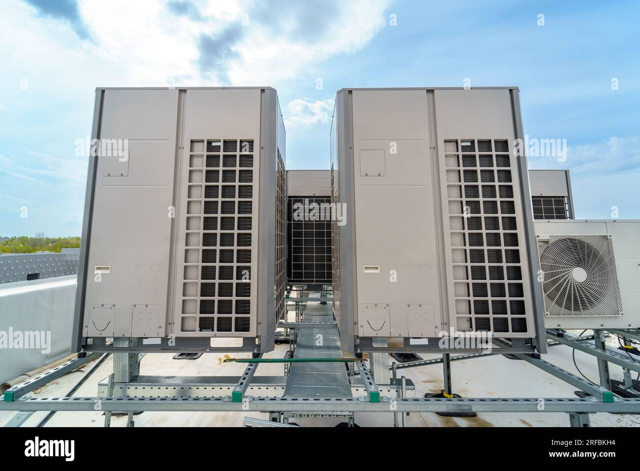 Multizone air conditioning and ventilation system Stock Photo - Alamy