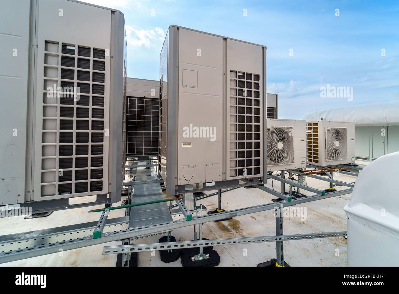 Multizone air conditioning and ventilation system Stock Photo - Alamy