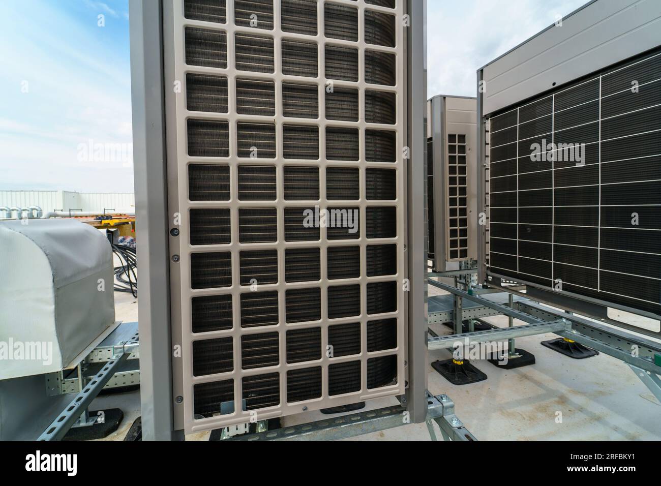 Multizone air conditioning and ventilation system Stock Photo - Alamy