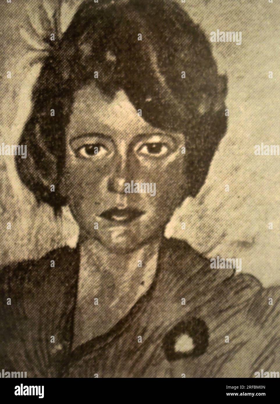 Portrait of Debora Vogel circa 1930 by Stanisław Ignacy Witkiewicz ...