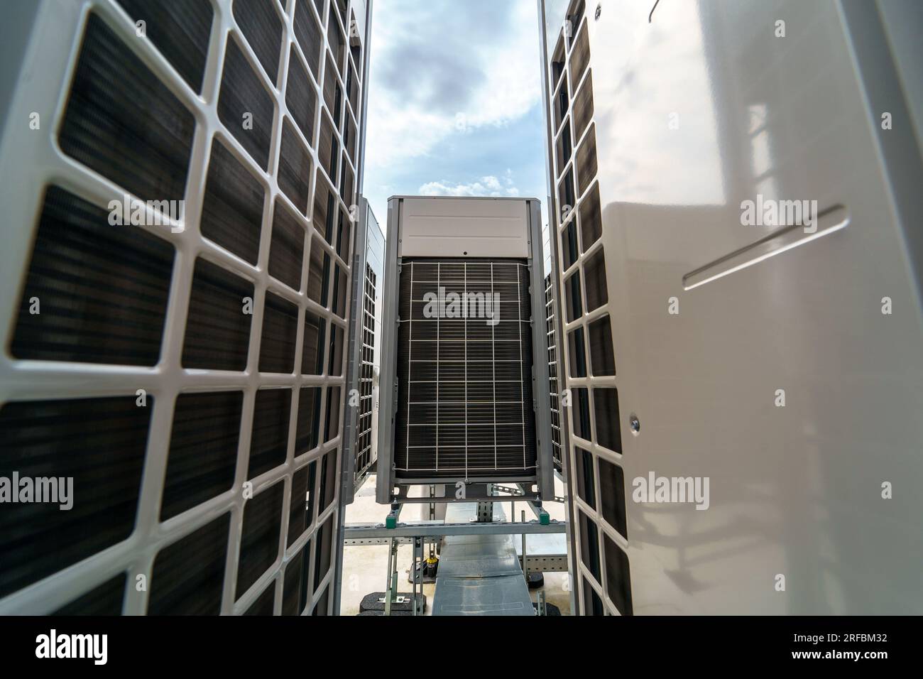Multizone air conditioning and ventilation system Stock Photo - Alamy