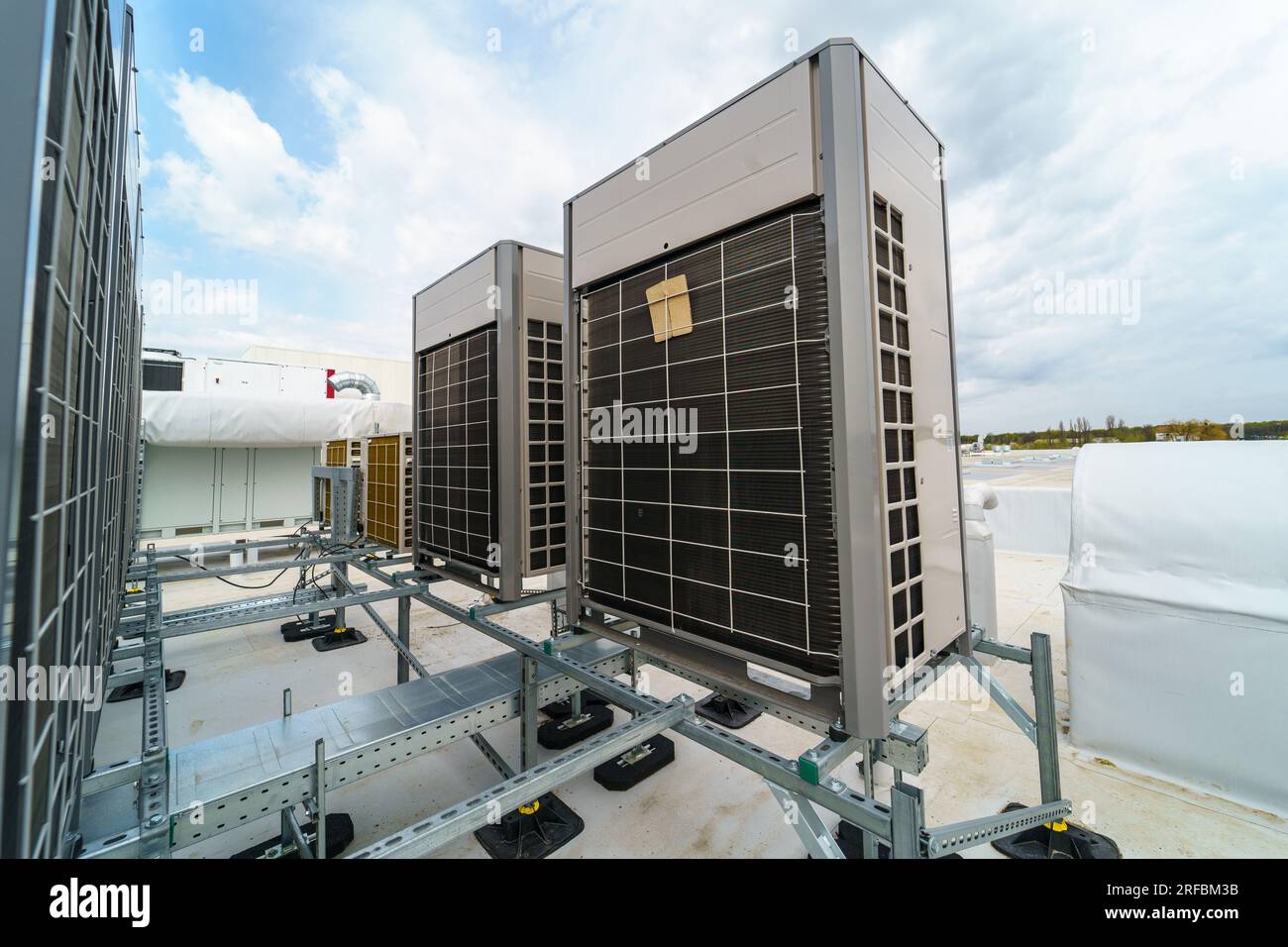 Multizone air conditioning and ventilation system Stock Photo - Alamy