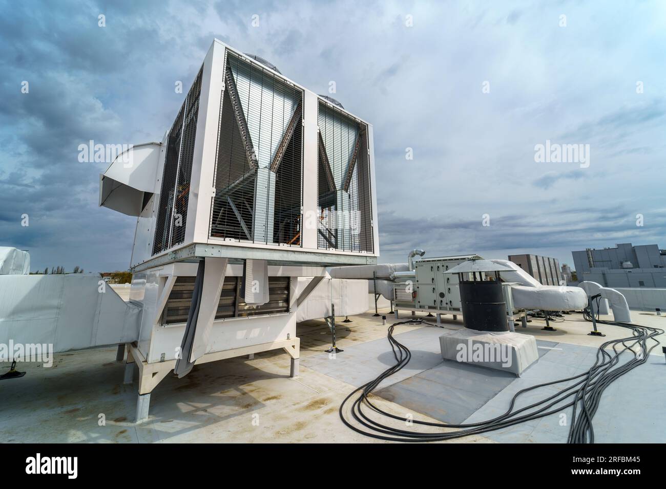 Multizone air conditioning and ventilation system Stock Photo - Alamy