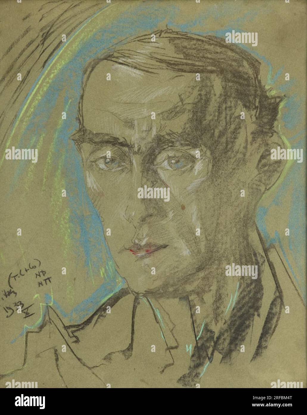 Portrait of doctor Jan Władysław Pakowski October 1933 by Stanisław ...