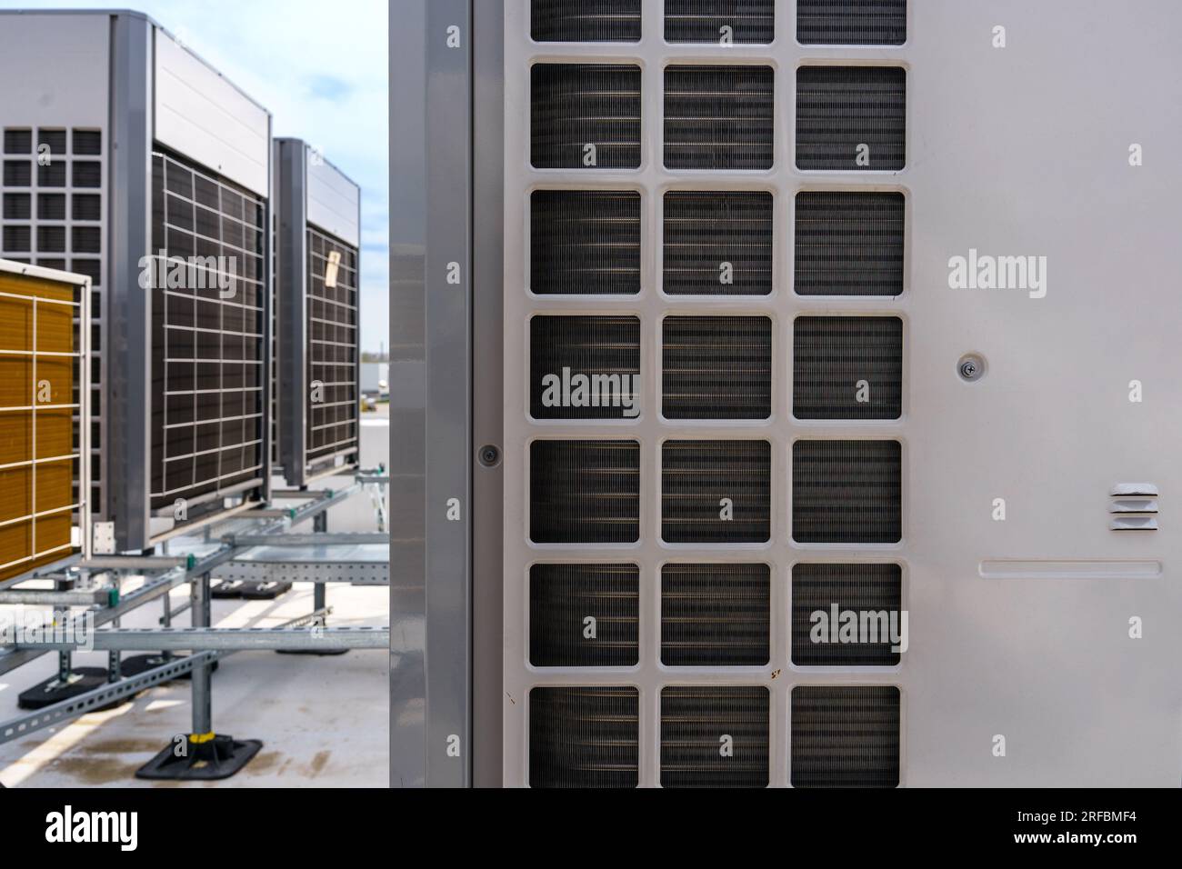 Multizone air conditioning and ventilation system Stock Photo - Alamy