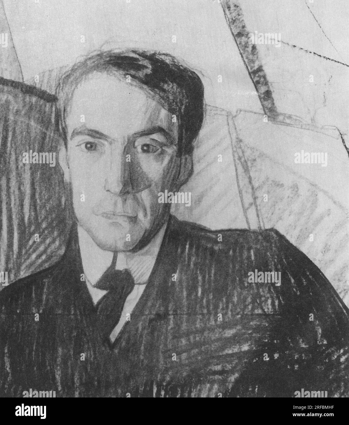 Elzenberg, with construction background circa 1912 by Stanisław Ignacy ...