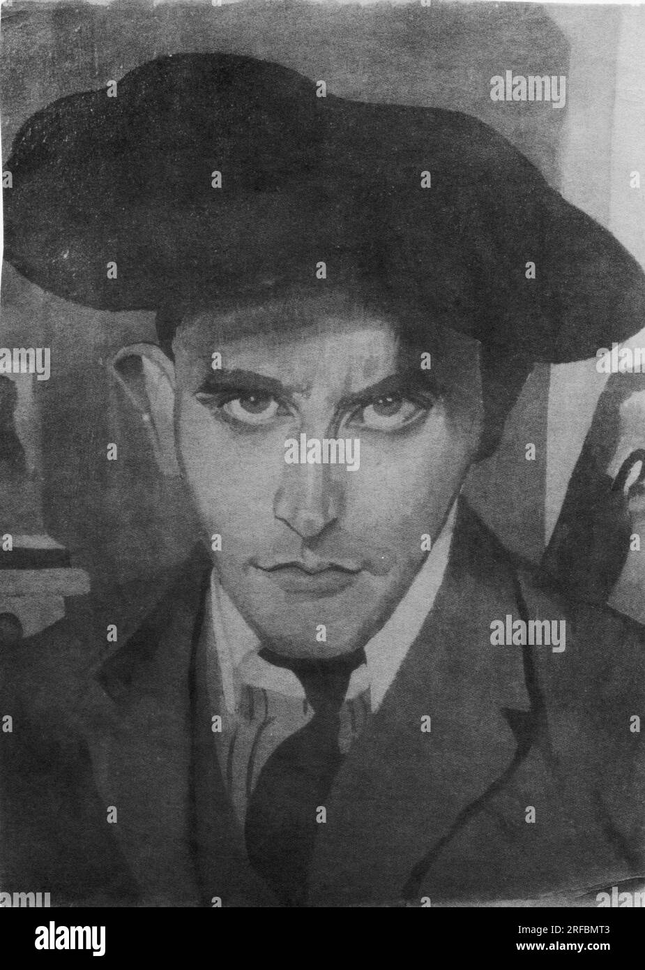 Self-portrait circa 1911 by Stanisław Ignacy Witkiewicz Stock Photo - Alamy