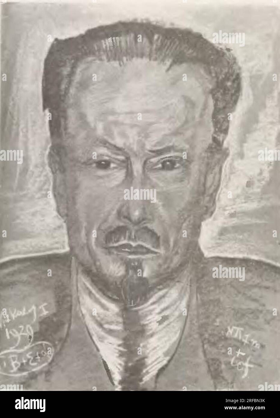 Portrait of General Józef Haller January 1929 by Stanisław Ignacy ...
