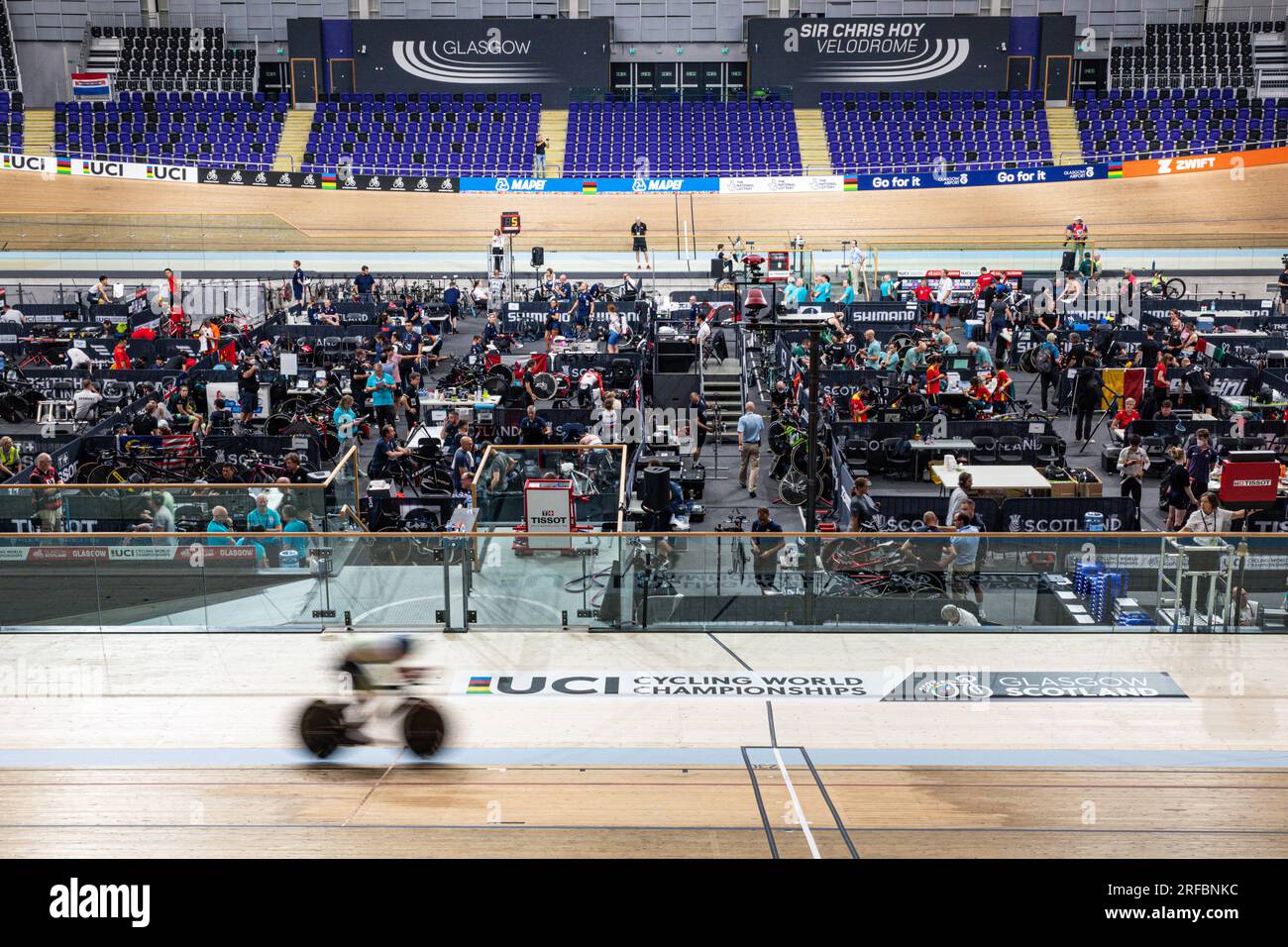 2023 uci glasgow velodrome hi-res stock photography and images - Alamy