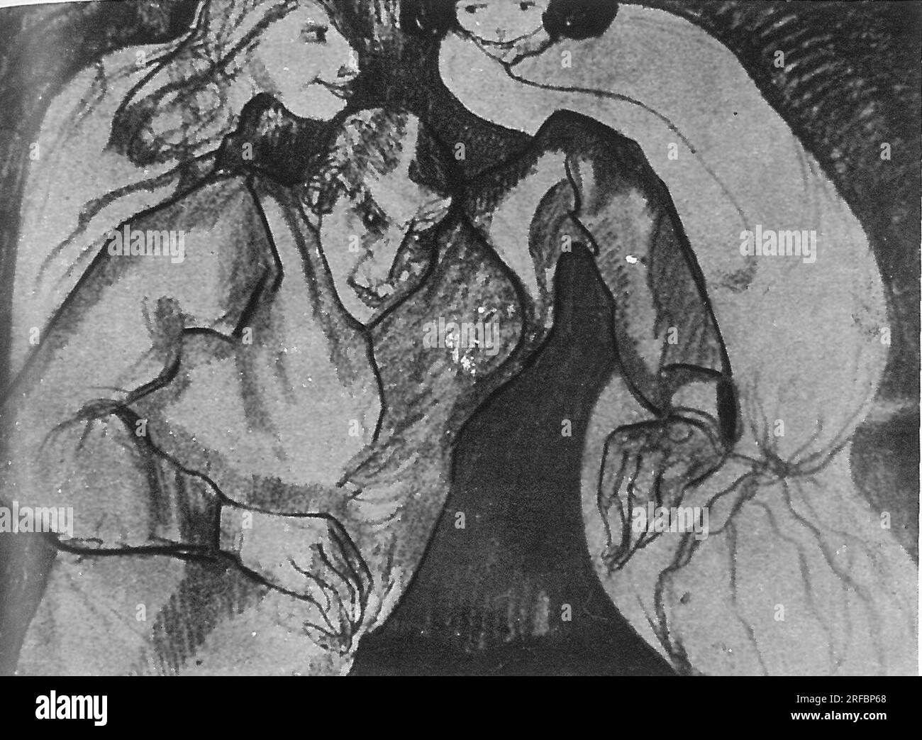Composition with three figures hi-res stock photography and images - Alamy