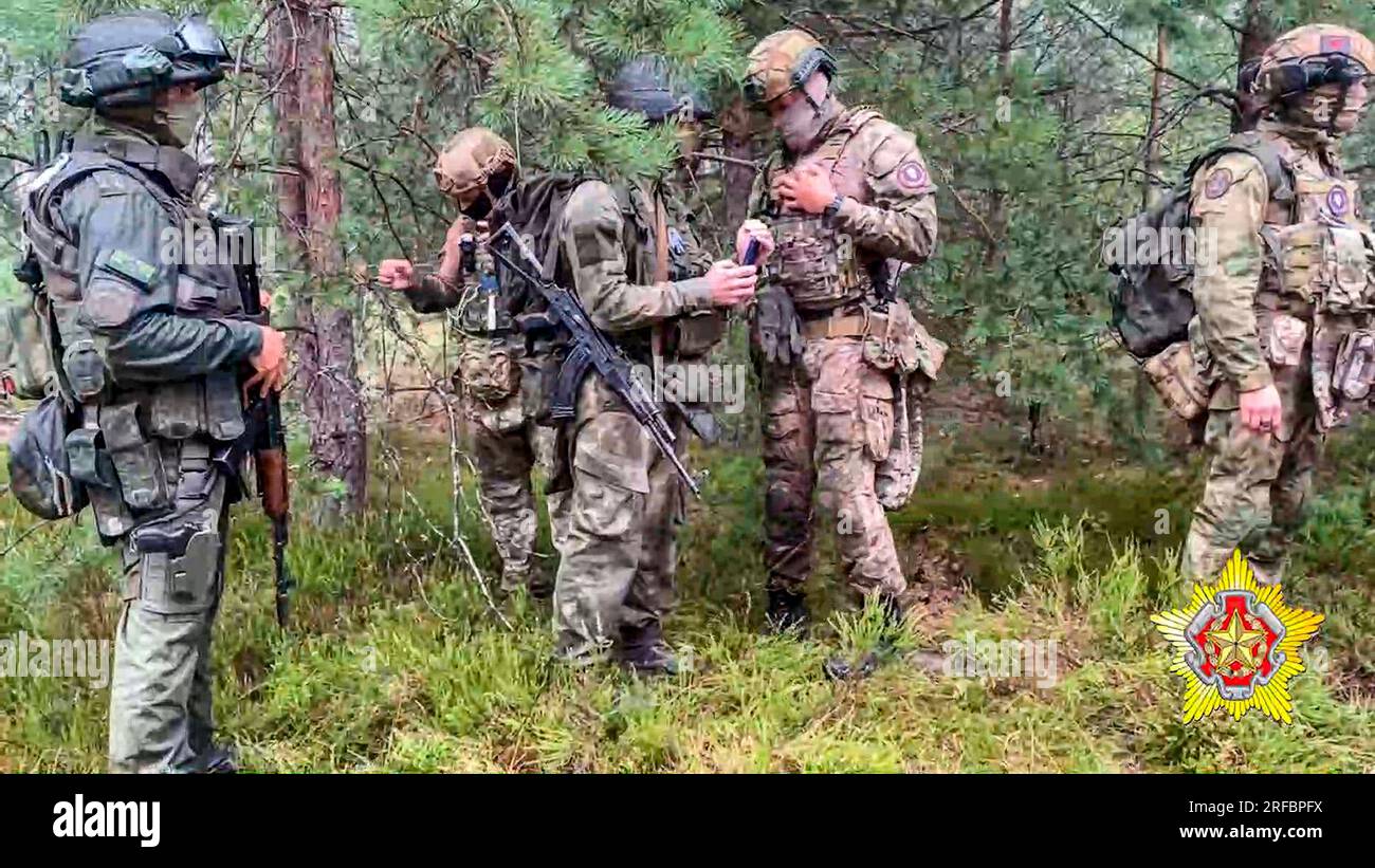 FILE - In this grab taken from video released by Belarus' Defense ...