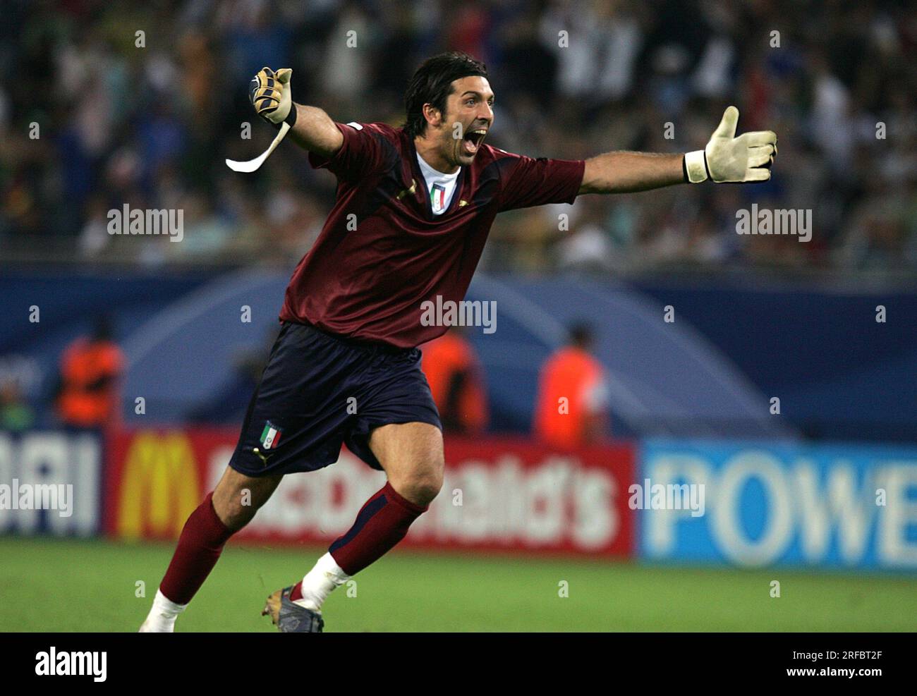 File photo dated 30-06-2006 of Italy goal kepper Gianluigi Buffon ...