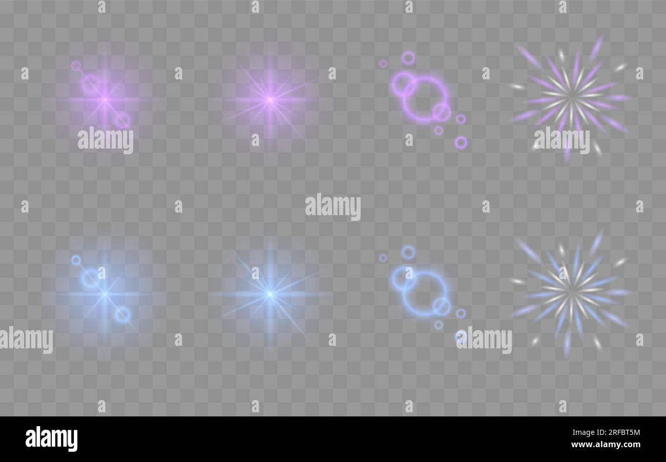 Sparkle light blur flare Stock Vector Images - Alamy