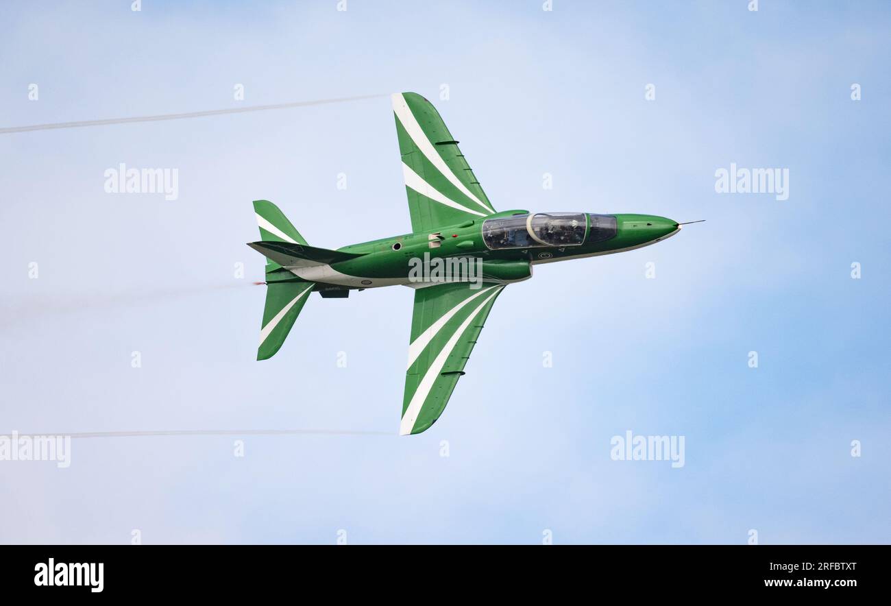 Royal Saudi Air Force National Display Team at the Royal International ...