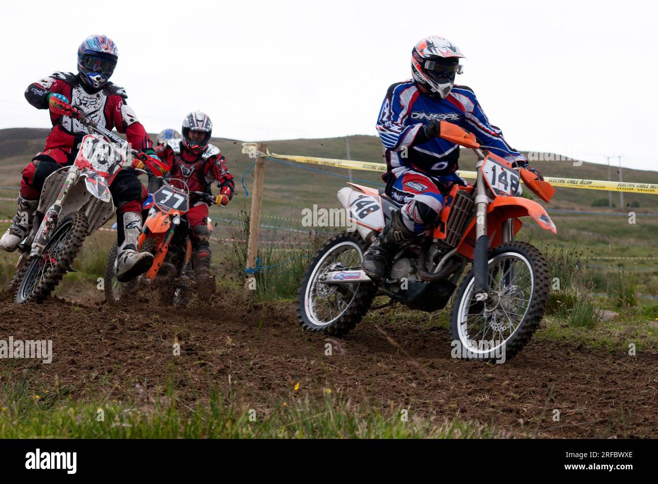 Motocross competition starting line hi-res stock photography and images ...