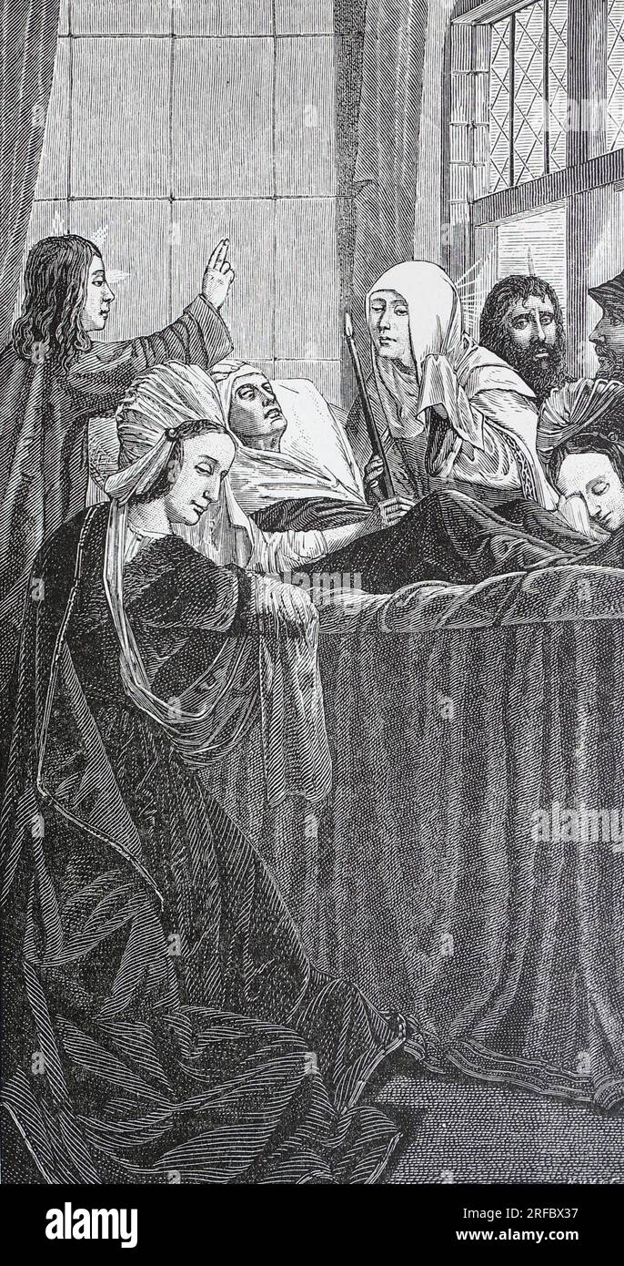 The death of saint anne hi-res stock photography and images - Alamy