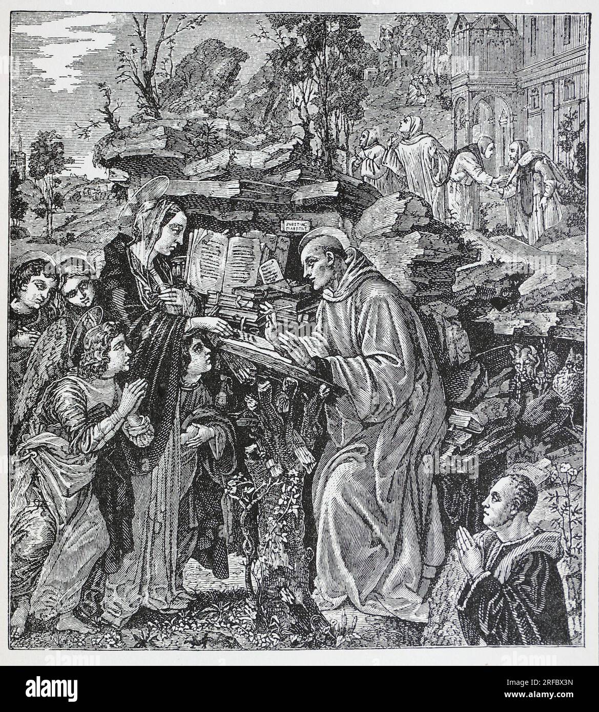 Patron Saint Bernard Coloring Pages