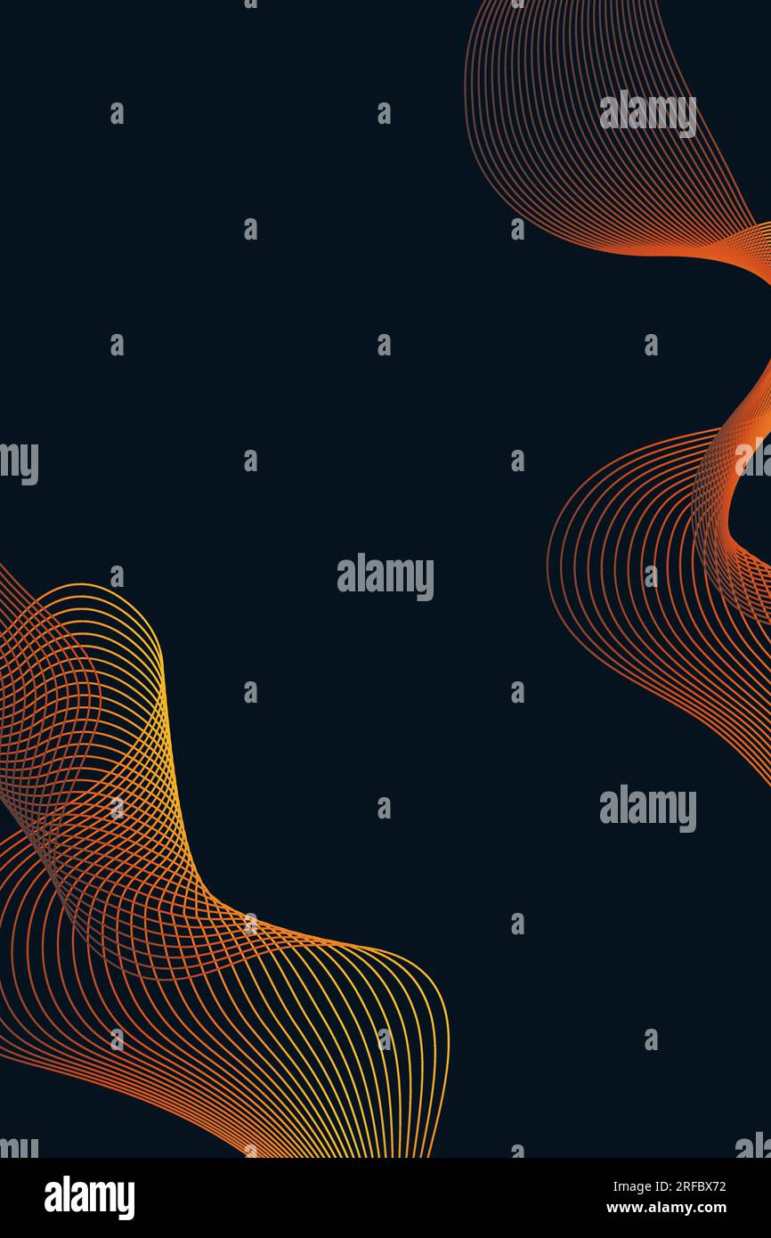 Abstract wavy corporate vertical Stock Vector Images - Alamy