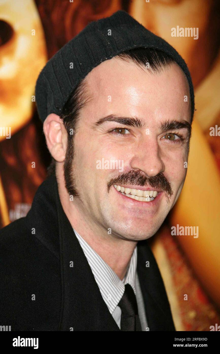 Justin Theroux attends a screening of "Casanova" at Loews Lincoln ...
