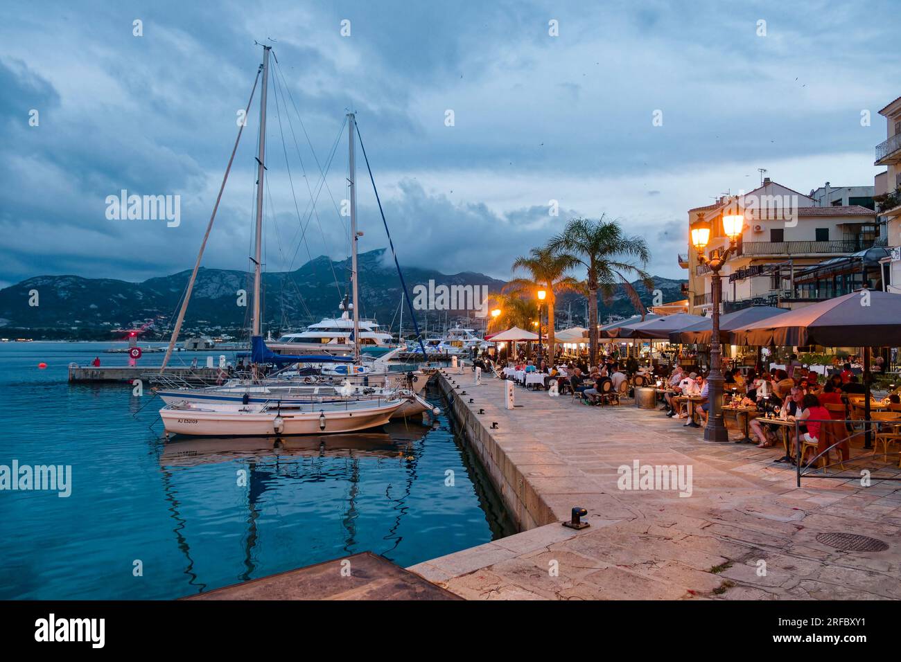 Calvi hafen hi-res stock photography and images - Alamy