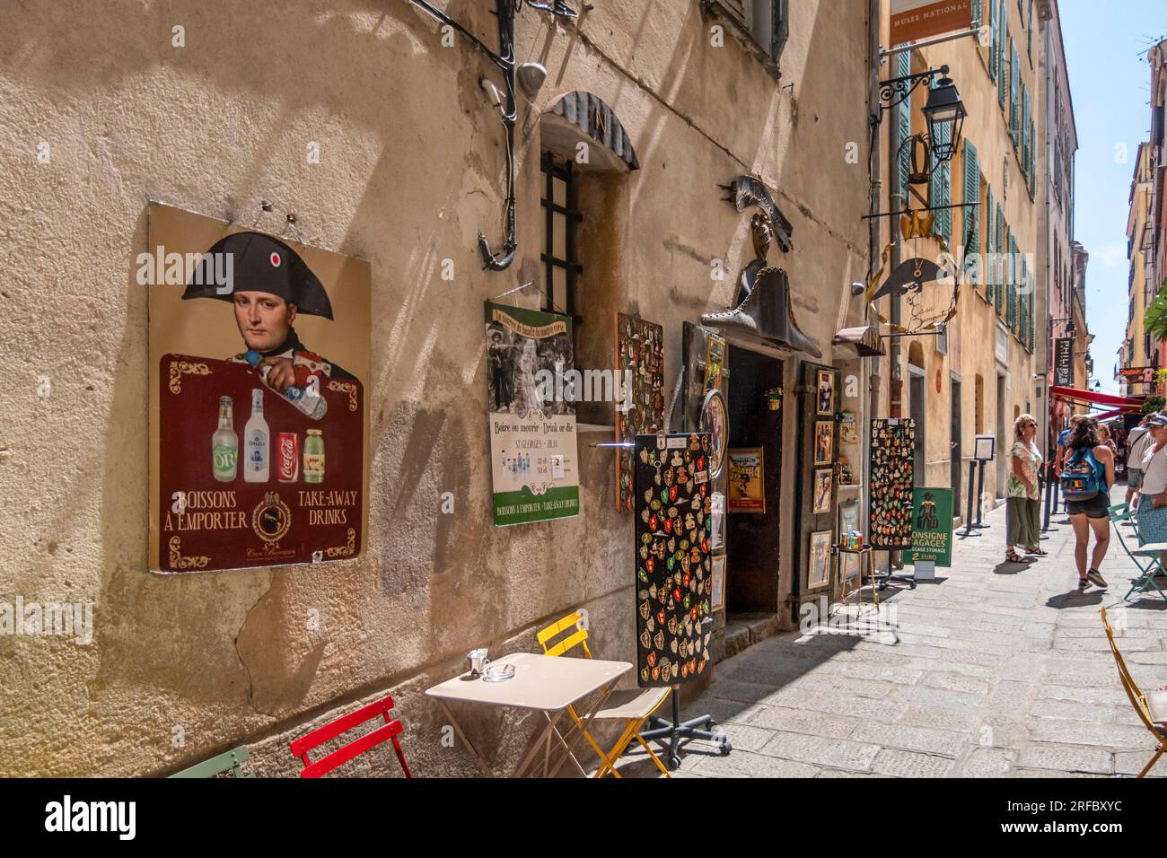 Casa Bonaparte, Rue Saint-Charles, bar, Museum, Ajaccio, Korsika ...