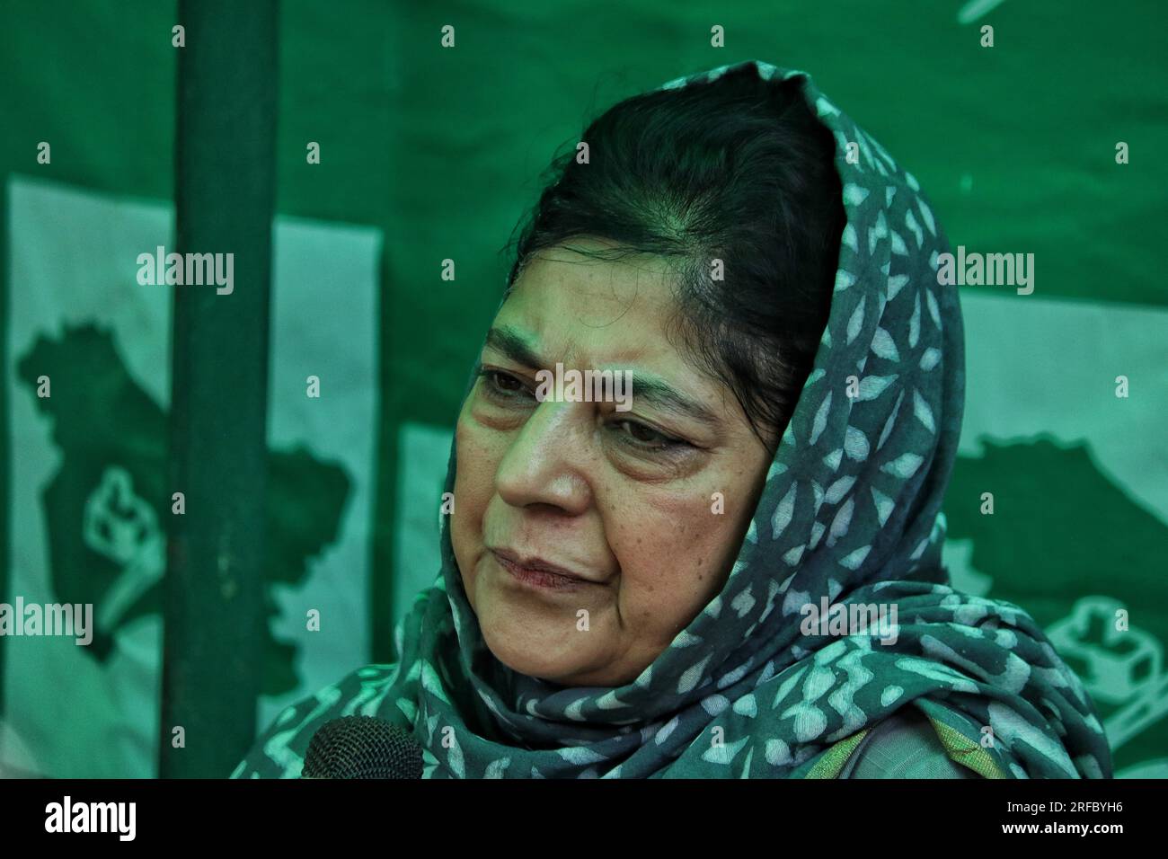 Kashmir peoples democratic party hi-res stock photography and images ...