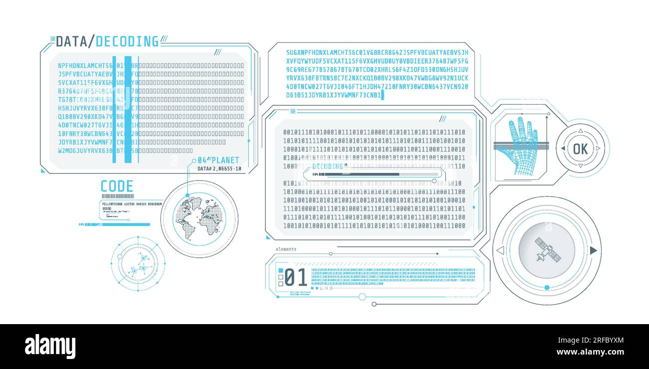 Decryption scanning hi-res stock photography and images - Alamy