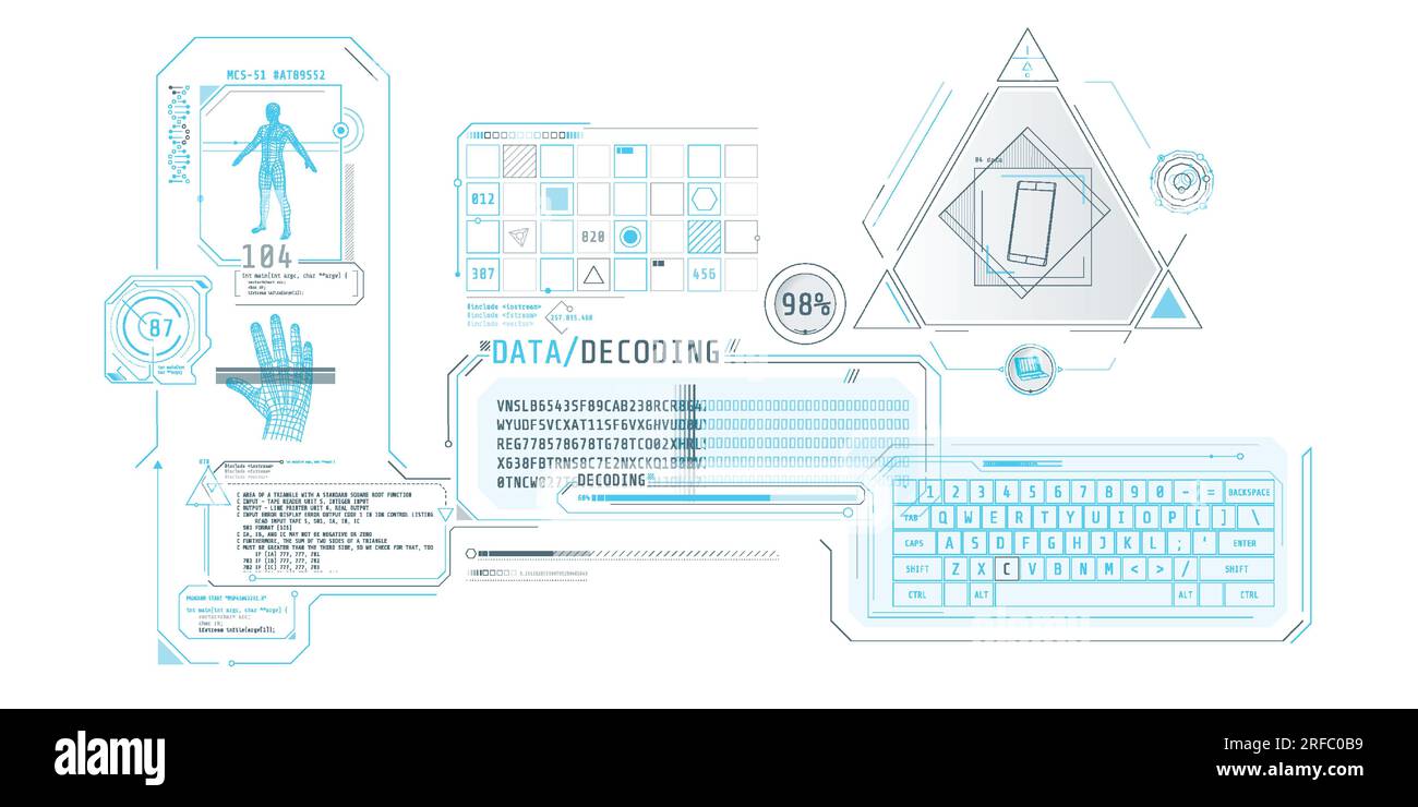 Decryption scanning hi-res stock photography and images - Alamy