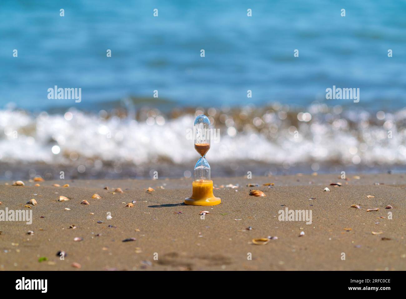 Summer is over, save time Stock Photo - Alamy