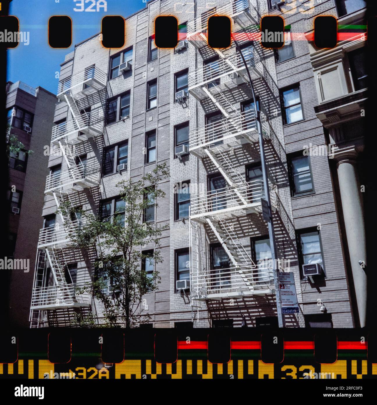Apartment buildings in the Chelsea neighborhood of New York July 2023 ...