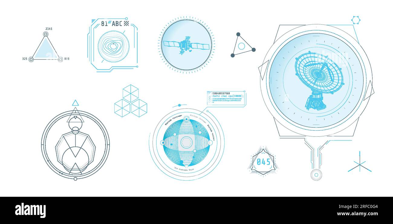 Design elements for infographic of data communication Stock Vector ...