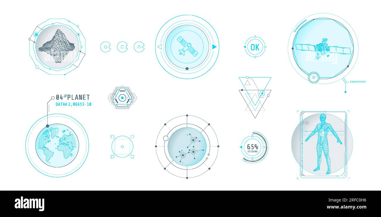 Design elements for infographic of data communication Stock Vector ...