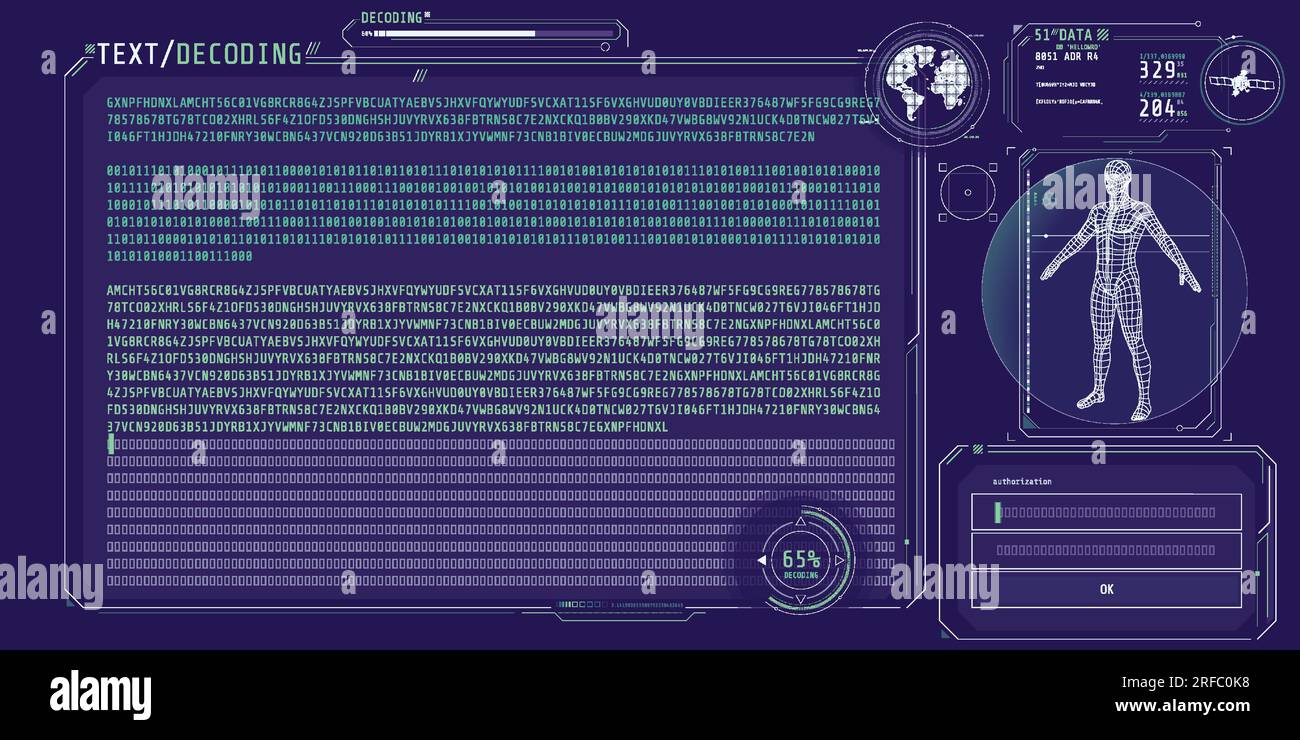 Decoding screen hi-res stock photography and images - Alamy