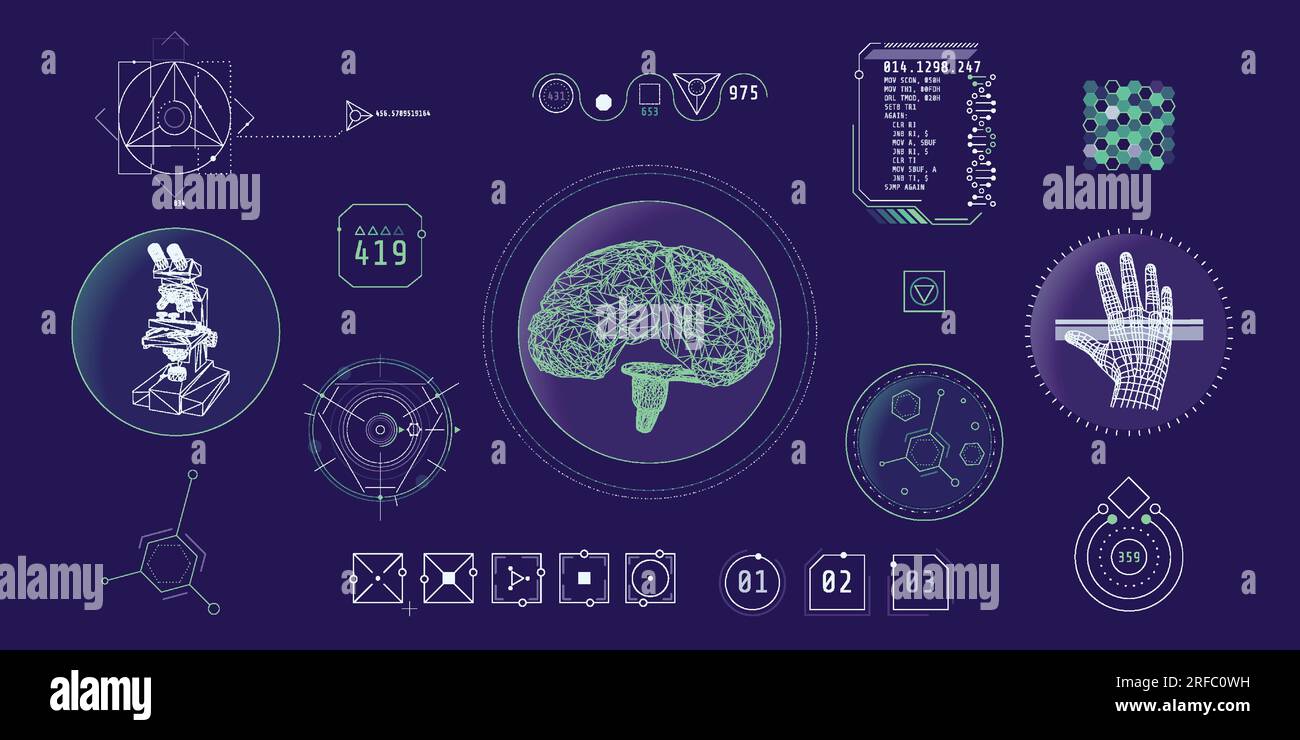 Design elements for infographic of data communication Stock Vector ...