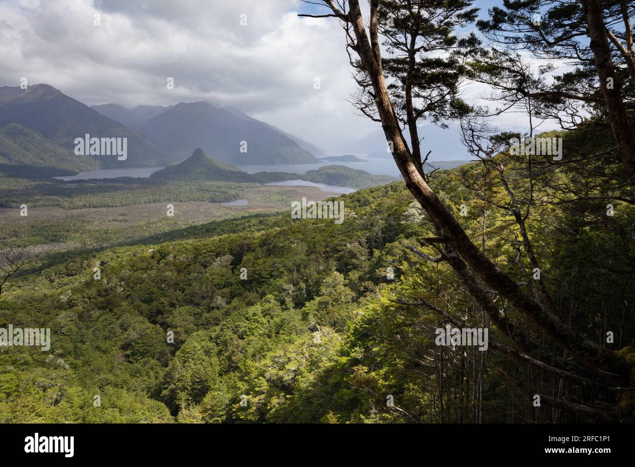 The stunning Circle Walk View Point above The Monument near the town of ...